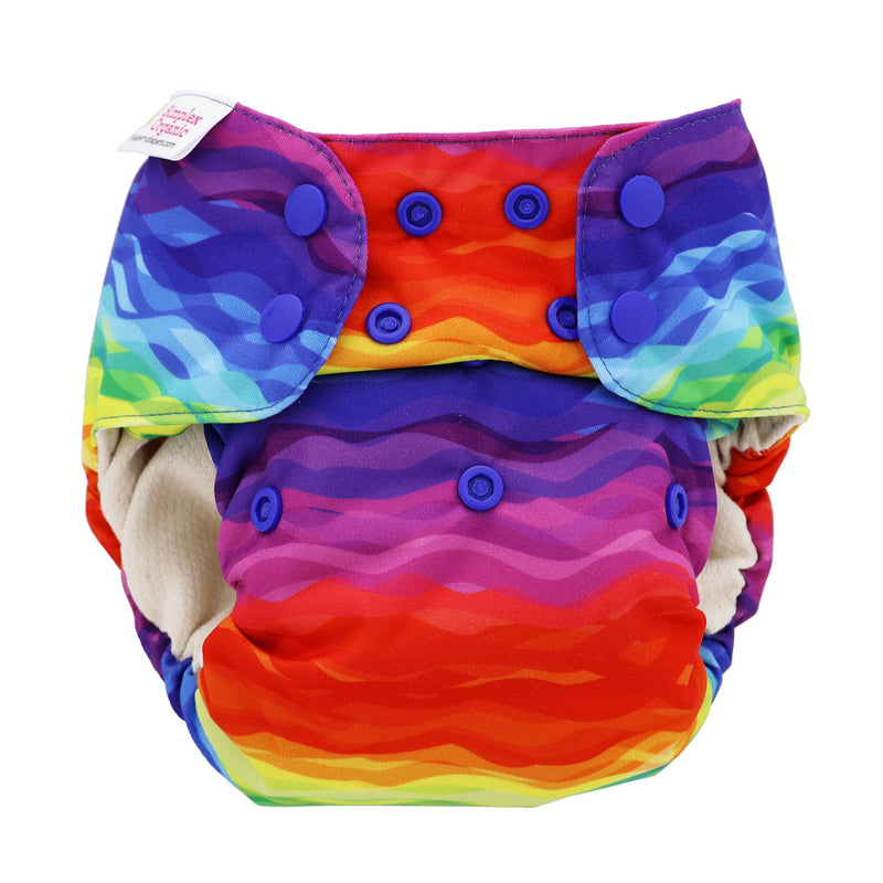 One Size Simplex in Organic Cotton – Blueberry & Me