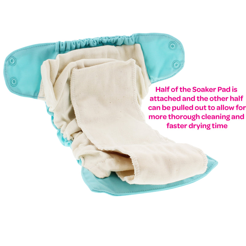 Newborn Simplex in Organic Cotton – Blueberry & Me