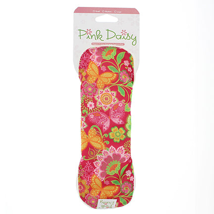 Pink Daisy Organic Cotton Feminine Pads – Blueberry & Me